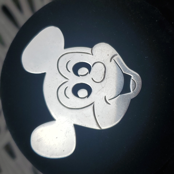 Jewelry | Vintage Mexico Mickey Mouse 925 Silver Pin Brooch | Poshmark